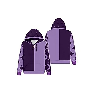 Beowyro The Owl House Luz Noceda Hoodies Cosplay Amity Blight Costume Zipper Jacket Collector Pullover Sweatshirt Coat for Men Women