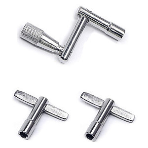 YMC DK10 Steel Construction Standard Drum Keys with a Continuous Motion Speed Drum Key- Pack of 3