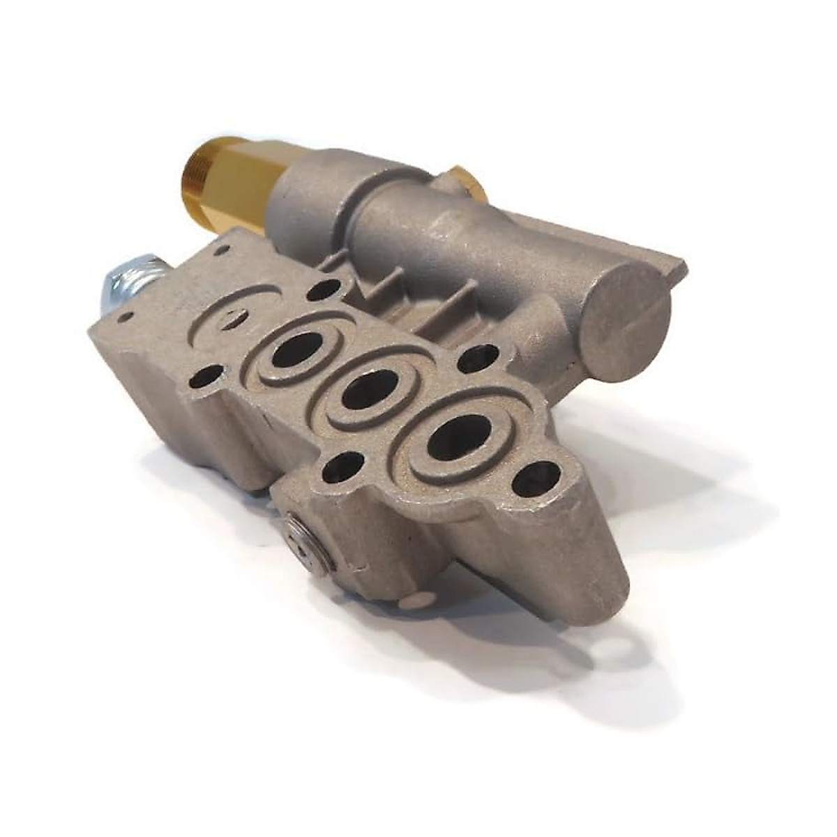 Homelite Replaces Himore Complete Outlet Manifold for Pressure Washer Pump, USES 5 Screws in This Manifold, Including O-Rings, Unloader, Outlet Pipe Chemical Injector