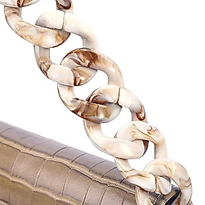 ALOLBAG Evening Clutch Purses for Women Clearance Evening Bags and Clutches Evening Purses and Handbags (Nude)