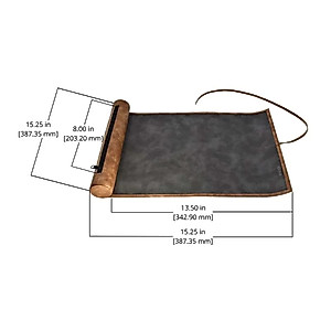 Ultra Pro Dice Scroll - Combination dice Storage and Rolling mat for RPG Players and dice Enthusiasts