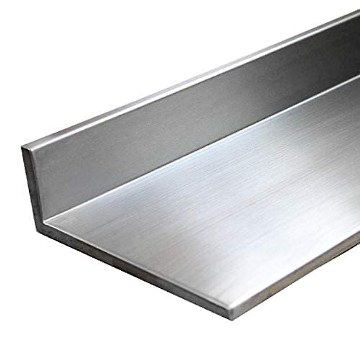 Wallniture Plat 15.8" Kitchen Floating Shelves and 30.75" Steel Shelves Bundle Restaurant Bar Cafe & Home Kitchen Organization Silver