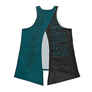 Philadelphia Eagles NFL Womens Tie-Breaker Sleeveless Top - XL