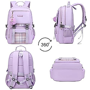 YOJOY Girls Backpacks 15.6 Inch Laptop School Bag Backpack for Kids Toddler Girl Preschool Bookbags Elementary Travel Daypack