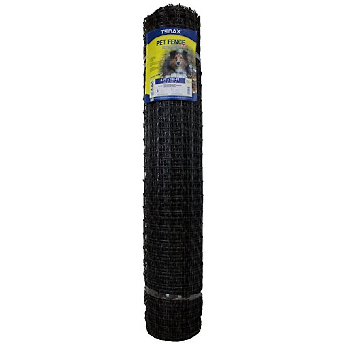 Tenax 2A140075 Pet Fence Select Pet Fence, Black, 4' x 330'