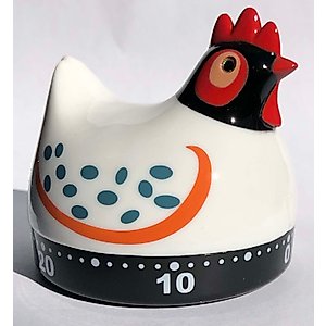 Cosa Nova Chicken Kitchen Timer White