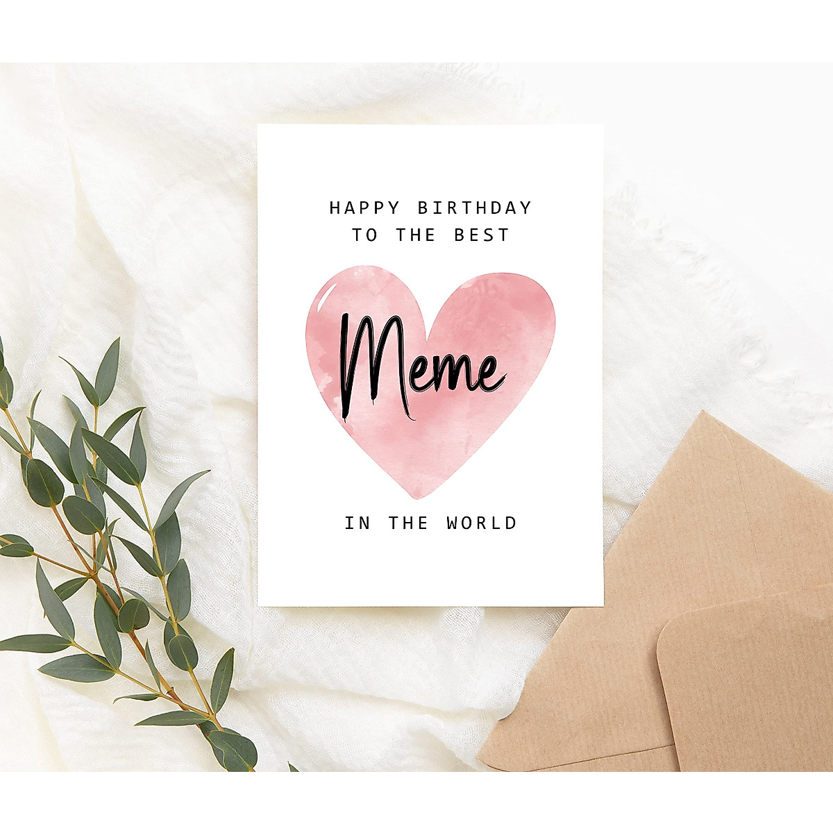 Happy Birthday To The Best Meme In The World Card - Meme Birthday Card - Meme Card - Mother's Day Gift - Happy Birthday Card Happy Birthday Mom