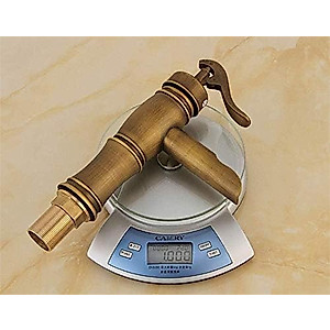 Kitchen Taps Basin Faucets Waterfall Bathroom Faucet Single Handle Basin Mixer Tap Bath Antique Faucet Brass Sink Water