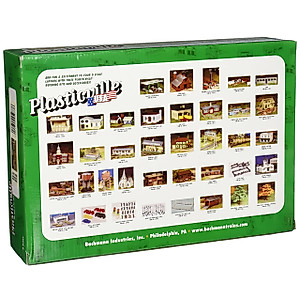 Bachmann Trains - PLASTICVILLE U.S.A. BUILDINGS – CLASSIC KITS - LOADING PLATFORM & CROSSING SHANTY - O Scale