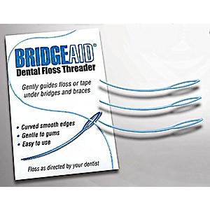 FLOSSAID BridgeAid Threaders 10 Packs of 10 (100 Threaders)