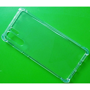 USTIYA Case for Huawei P30 Pro Clear TPU Four Corners Protective Cover Transparent Soft funda