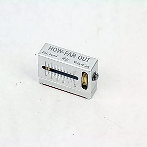 FastCap 02105 Precision How Far Out Universal Add-On Level Gauge