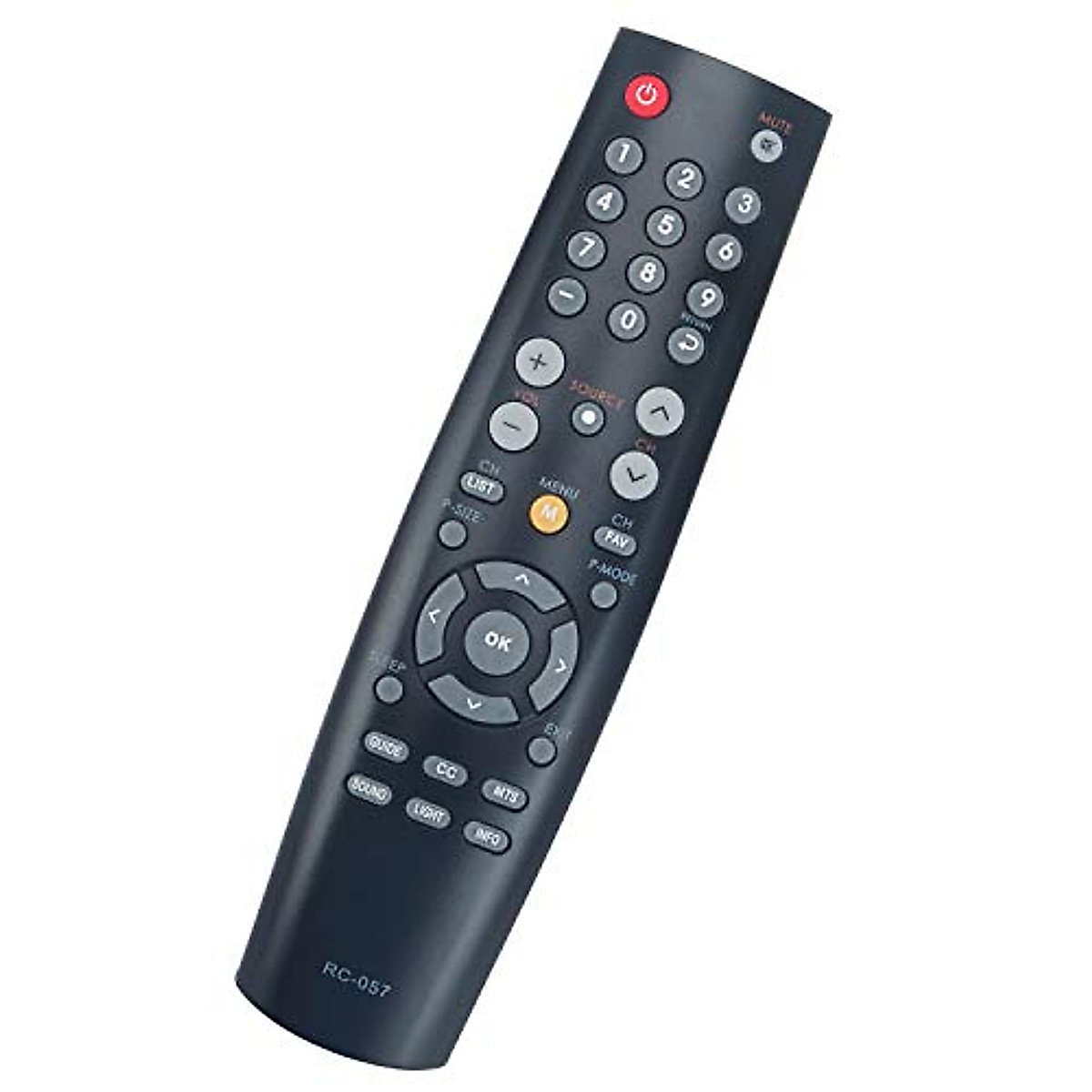 RC057 RC-057 Replace Remote Control Applicable for Coby TV TFTV4028 TFTV2225 EDTV1935 LEDTV3226 TFTV1925 TFTV3229 TFTV2225 TFTV2425 LEDTV5536 LEDTV1926