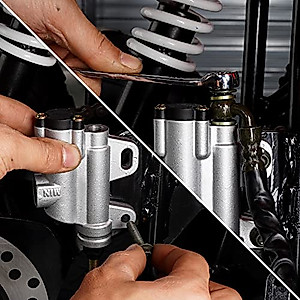 WEIYINGSI Rear Foot Brake Master Cylinder Chinese ATV Quad 4 Wheeler 10mm Banjo Bolt