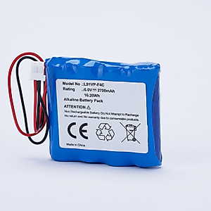 BCXY GPRHORW01018 Battery Replacement for PureI ES8 Hand Sanitizer Dispenser, L91VP-F4C Battery