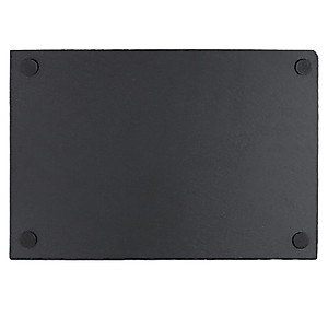 ZOENHOU 8 Pack 12x8 Inch Slate Cheese Board,Natural Rectangle Slate Cheese Plates, Black Slate Serving Plates For Cheese,Meat,Appetizers