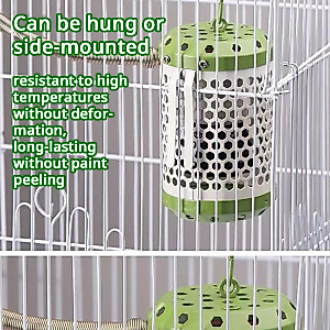 MANON ROSA Bird Cage Heater for Parakeets Chickens Parrots - Thermostatic Socket, No-Light Lamp with 2 Ceramic Bulbs (E27 110V) - Small Pet Winter Warming Equipment(50W&100W)
