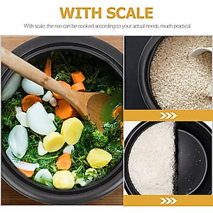 Angoily Accessories Replacement Inner Cooking Pot: Aluminum Alloy Non- Stick Inner Interior Cooking Rice Cooker Pot Tank Liner Container Pan for 1.5L Electric Rice Cooker Accessories Pressure Cooker