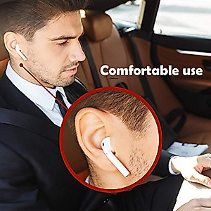 WEUPE Memory Foam Ear Tips Compatible with AirPods Pro, Replacement Earbud Tips Covers, Anti-Slip Eartips, 3 Pairs (S, M, L) (Black)