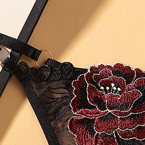 Remote Control Vibe for Woman Panties Women's Comfortable Rose Playful Hollowed Out Sexy Underwear