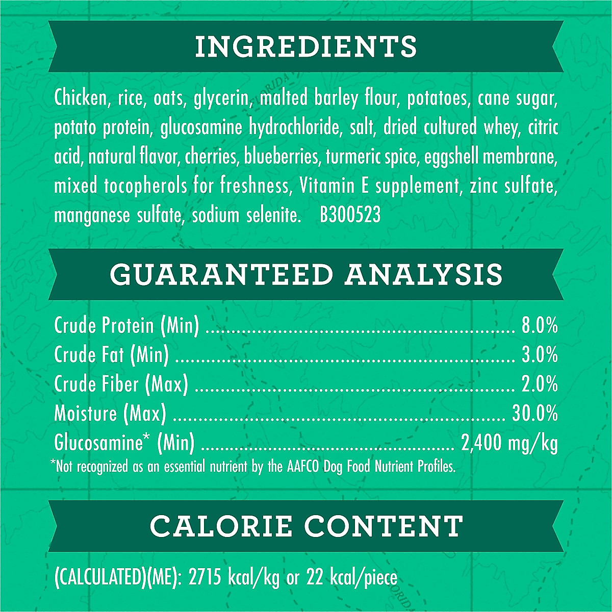 Zukes Hip and Joint Dog Treats, Soft and Chewy Natural Bag of Treats, Hip and Joint Support, Chicken Recipe - 6 oz. Bag