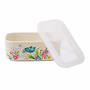 The Pioneer Woman Sweet Rose Nesting Baker Set with Lids