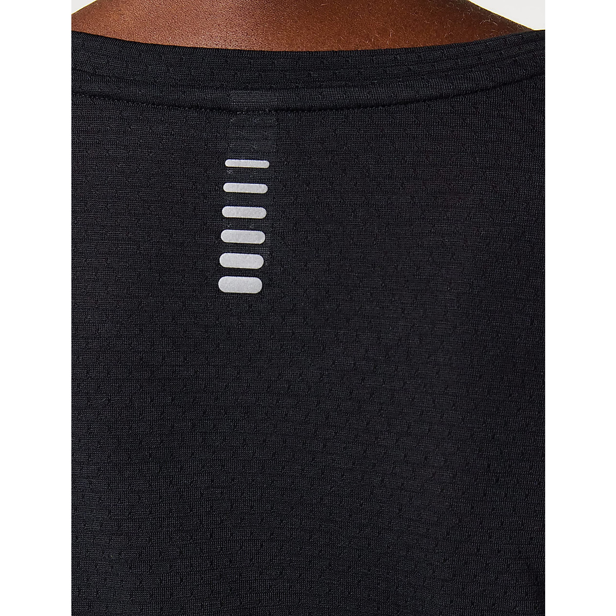 Under Armour Women's Streaker Short-Sleeve T-Shirt , Black (001)/Reflective , Small