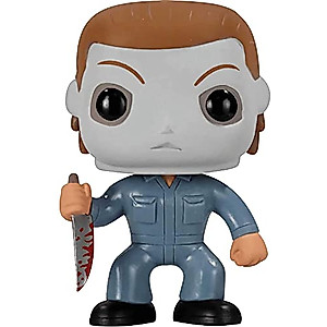 POP Halloween - Michael Myers Funko Vinyl Figure (Bundled with Compatible Box Protector Case), Multicolored, 3.75 inches