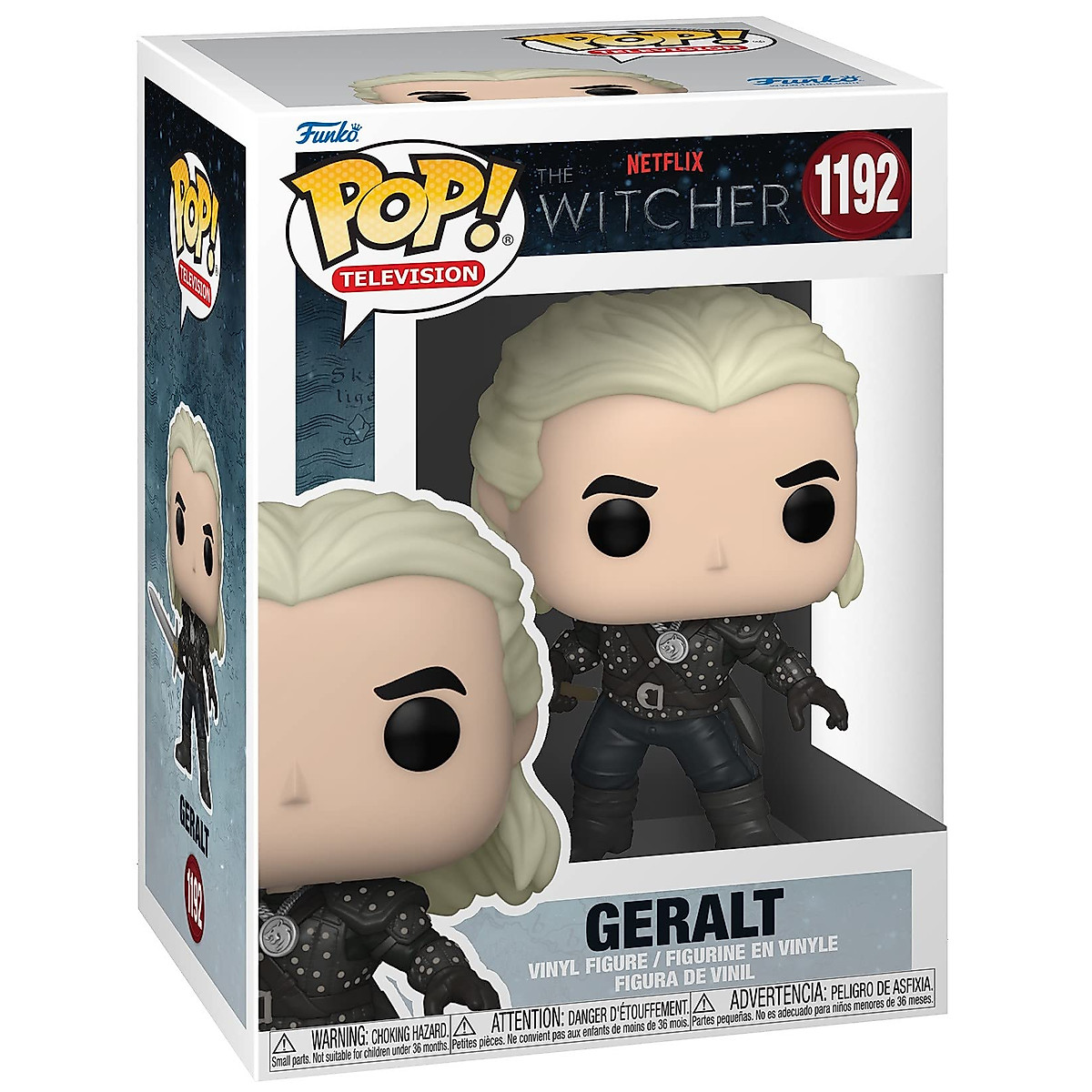 POP Funko TV: Witcher- Geralt Bundled with EcoTEK Protector