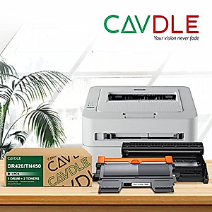 CAVDLE Compatible Toner Cartridge and Drum Unit Set Replacement for Brother DR420 and TN420 Work with Brother HL-2270DW HL-2280DW HL-2230 HL-2240 MFC-7360N MFC-7860DW DCP-7065DN IntelliFax 2840 3Packs