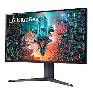 LG UltraGear UHD 32-Inch Gaming Monitor 32GQ950-B, Nano IPS 1ms (GtG) with ATW, VESA DisplayHDR 1000, NVIDIA G-SYNC, and AMD FreeSync, 144Hz, Black (Renewed)