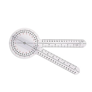 Ultrassist Premium Goniometer Set (3 Pieces), 360 Degree 6", 8", 12" Complete Set, Measuring Tool