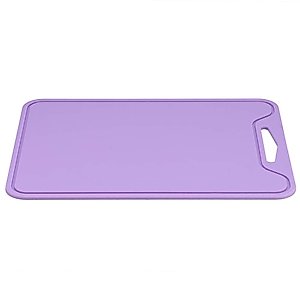 Food Grade Silicone Cutting Board, Flexible Chopping Board for Home Kitchen Use, Purple