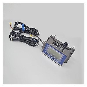 Flow Control Meter Industrial Time-Difference Type Ultrasonic Flowmeter, Flow Watch Used for Stainless Steel Copper PVC and Other Pipes of DN15~DN40 Used in Petroleum,Food, Etc.