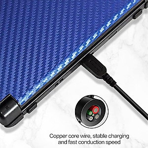 RUTICH USB Charger Power Cable for Nintendo 3DS/DSI/DSIXL - 3 Pack