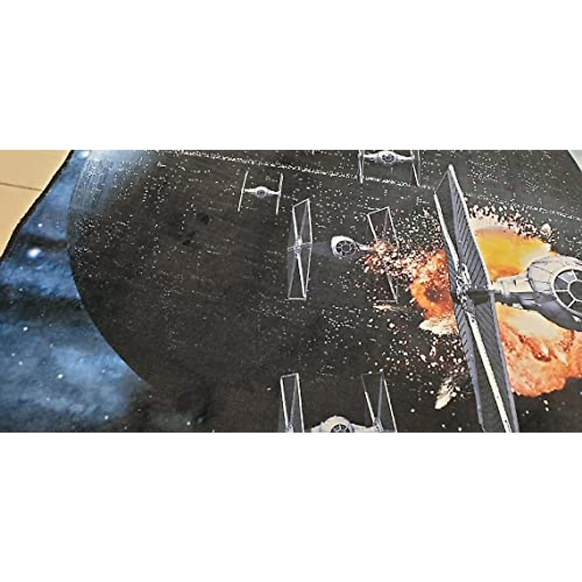 Starwars Rug, Death Star Rug, C569 (31”x47”)=80x120cm