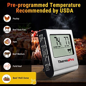 ThermoPro TP16 Cooking Thermometer+ThermoPro TP30 Digital Infrared Thermometer
