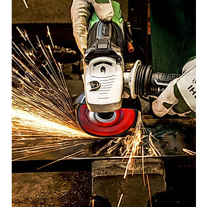 LUCKUT Grinding Wheels Grinding Discs 4-1/2'' x 1/4'' x 7/8'' Grinder Wheel Center Metal Aggressive Grinding for Angle Grinders-10 Pack