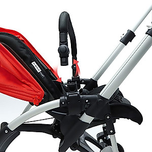 Stroller Handlebar Console Adjustable Armrest Bumper Bar Compatible with Bugaboo Bee 3 Bee 5 Bee 6 Baby Strollers (Artificial Leather)