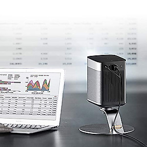 XGIMI Desktop Stand Pro & Tripod Fugetek for Horizon, Horizon Pro, Halo+, Mogo, Mogo Pro, Zinc Alloy Material, Non Skid Tripod, 360 Degree Rotation, 12 Degree Adjustable Pitch Angle