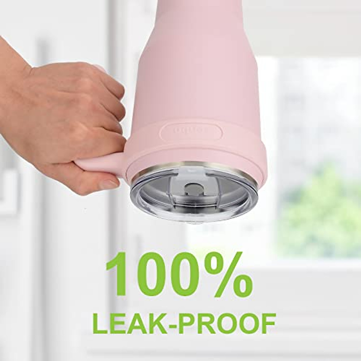 Zenbo 50 oz Mug Tumbler With Handle and Straw Lid | Stainless Steel Insulated Tumblers, Keeps Drinks Cold up to 34 Hours, Fit in Car Cup Holder, Dishwasher Safe,BPA Free