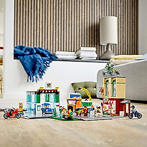 LEGO City Town Center 60292 Building Kit; Cool Building Toy for Kids, New 2021 (790 Pieces)
