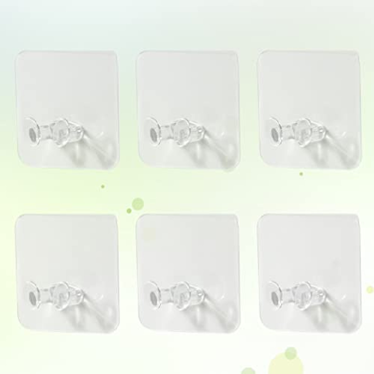 Cabilock Plug Hook Ceiling Hooks 10pcs Strong Multi Transparent Plastic Phone Shaving Razor Towel Hook Sticking Ceiling Hanger Hook for Home Kitchen Ceiling Hook Pasting Hook