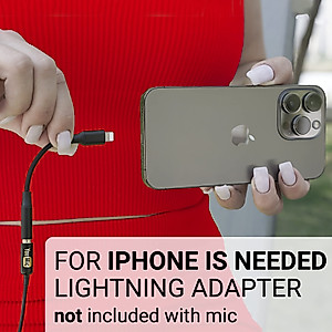 YouMic - 2 Dual Mini Lavalier Lapel Mics with Clip for Phone, iPhone Microphone for iOS, Android, PC, Laptop, Video, Vlogging