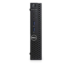 Dell Optiplex 3050 Micro PC Desktop, Intel Core i5-7500T 2.7GHz Quad-Core (4 Core), 16GB DDR4 RAM, 256GB SSD, Windows 10 Pro (Renewed)