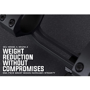 Monstrum Alpha Series 1-4x24 First Focal Plane FFP Rifle Scope | ZR300 H-Series Offset Scope Mount | Flat Dark Earth | Bundle