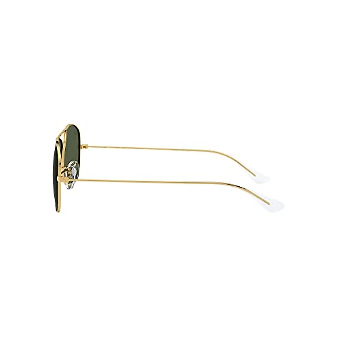 Ray-Ban Men's RB3362 Cockpit Aviator Sunglasses, Gold/G-15 Green, 56 mm