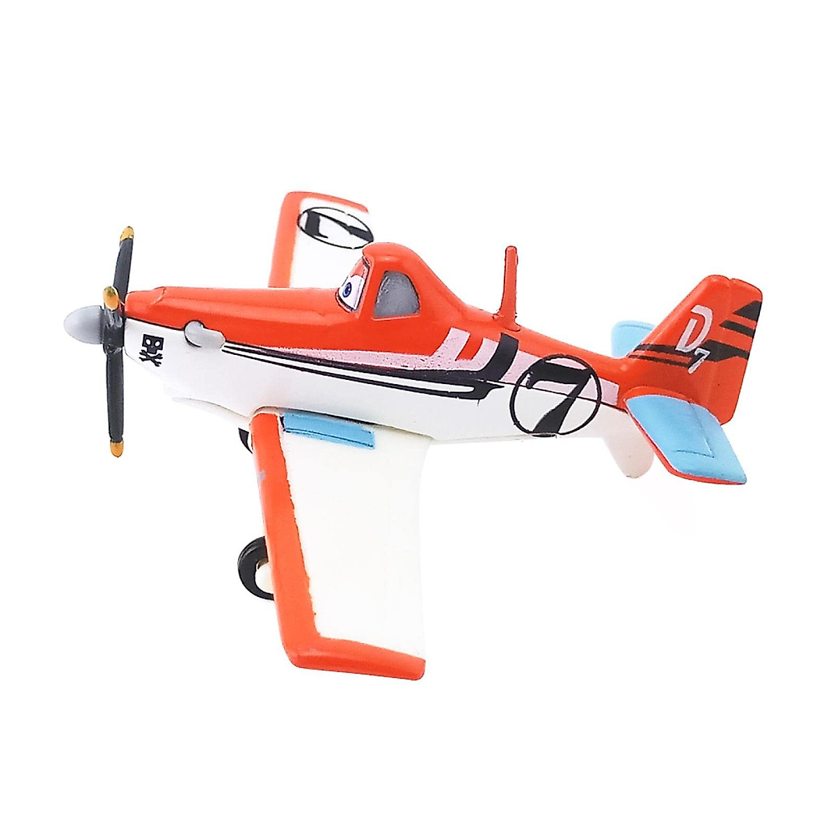secxifeo Pixar Planes No.7 Dusty Crophopper 1:55 Metal Diecast Educational Toys Planes Model 1