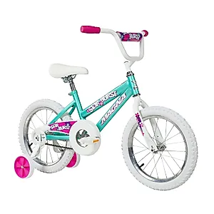 Dynacraft Childrens Bike Star Burst Bicycle 16" Wheel Exercise, Play, Gift Bicycle for Girls, Boys Ride Outside