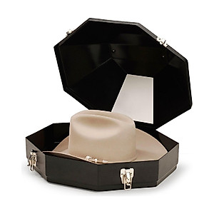 Western Hat Can Black 4" Brim